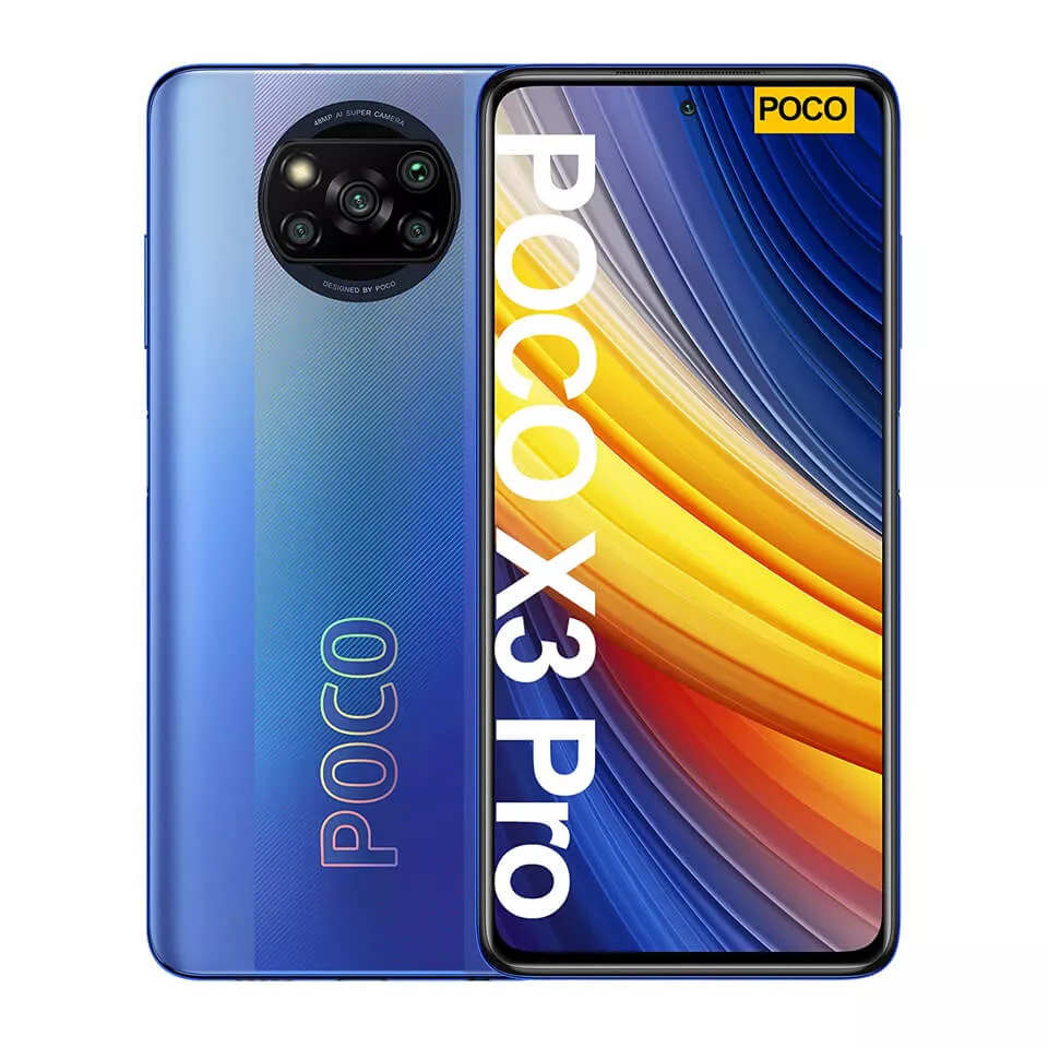 Buy Xiaomi Poco X3 PRO 8GB RAM 256GB ROM Frost Blue in Kuwait