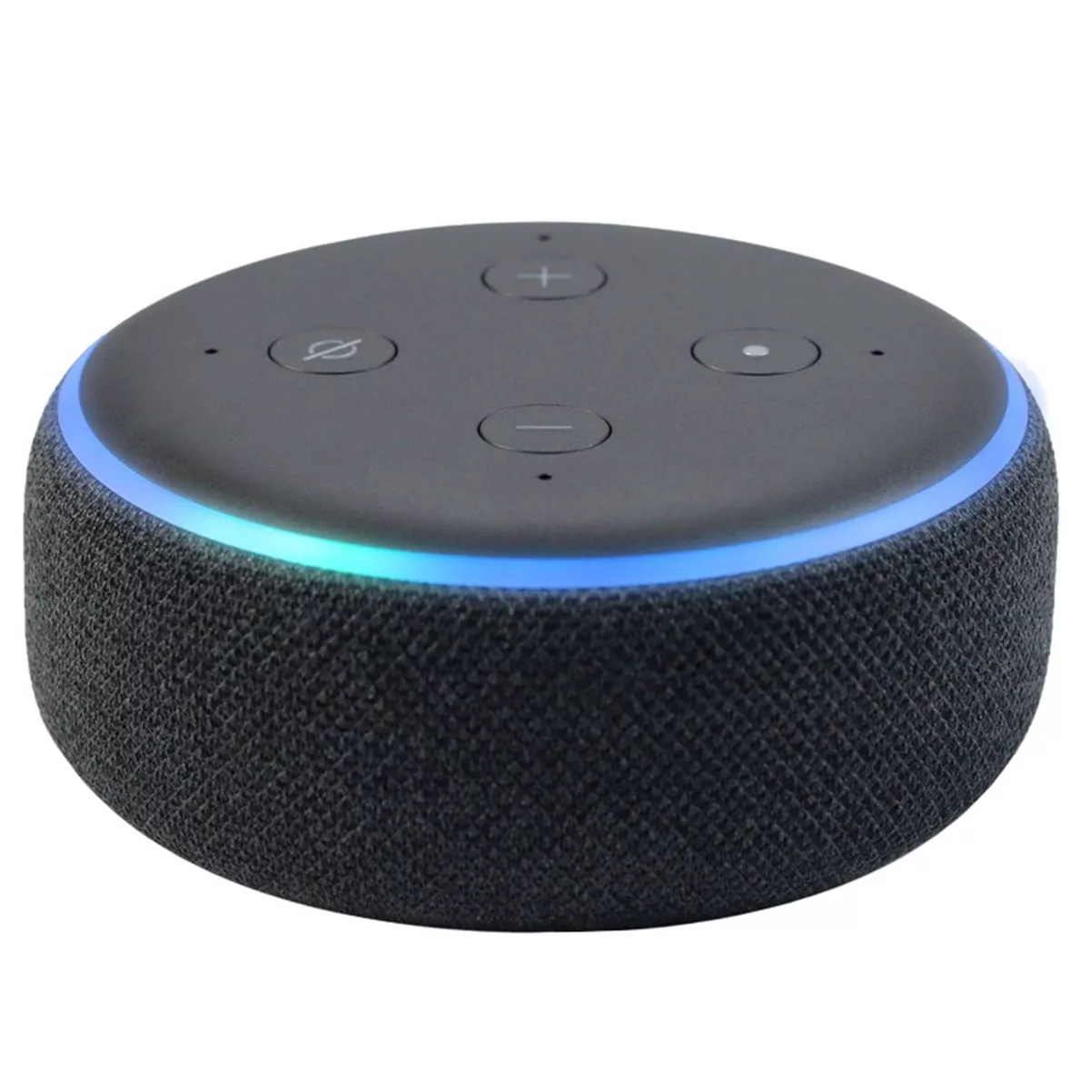 Buy Amazon Echo Dot 3rd Gen Smart Speaker with Alexa - Black in Qatar