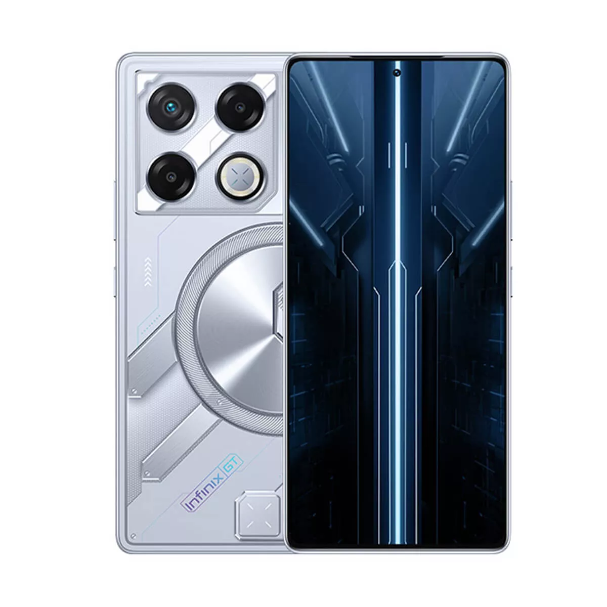 Buy Infinix GT 20 Pro (12GB RAM + 256GB Memory) - Mecha Silver in Kuwait