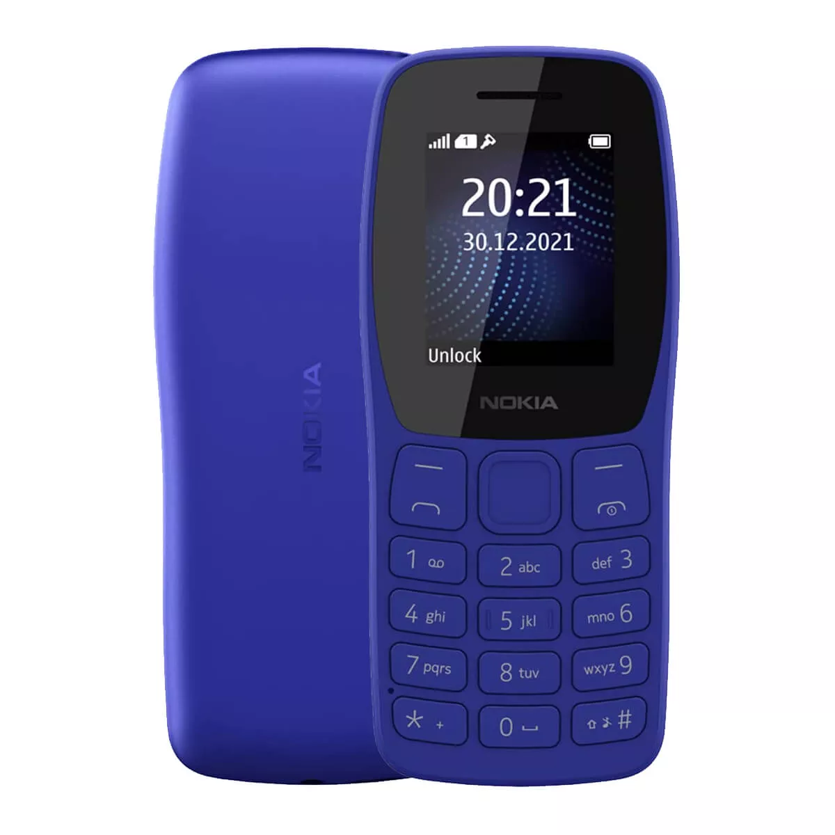 Buy Nokia 105 Classic 2023 Dual SIM - Blue in Kuwait
