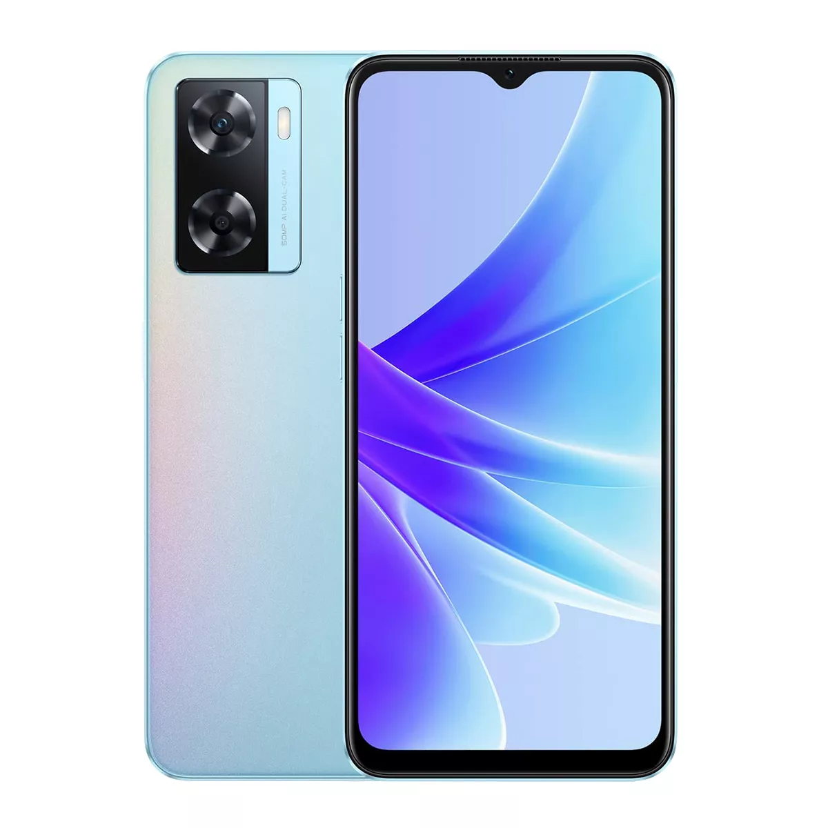 Buy Oppo A77 4G (4GB RAM + 128GB Memory) - Sky Blue in Kuwait