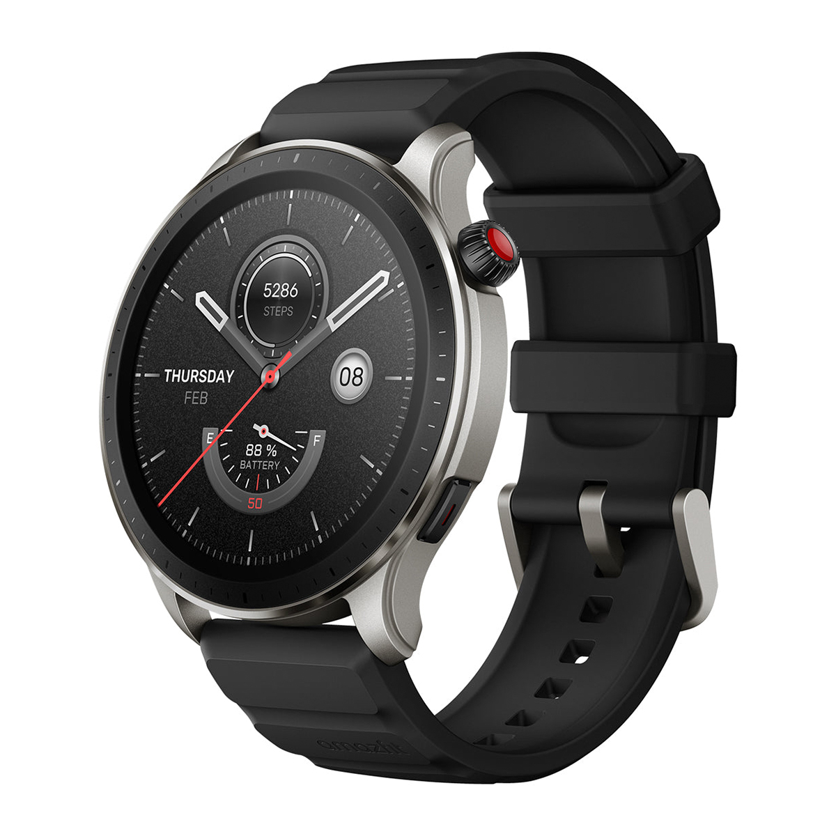Buy Amazfit GTR 4 Smartwatch - Superspeed Black in Kuwait
