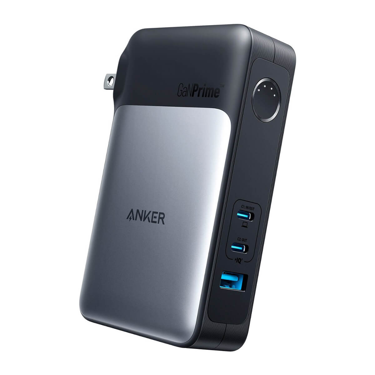 Buy Anker 733 Power Bank GaNPrime PowerCore 65W A1651211 - Black in Kuwait