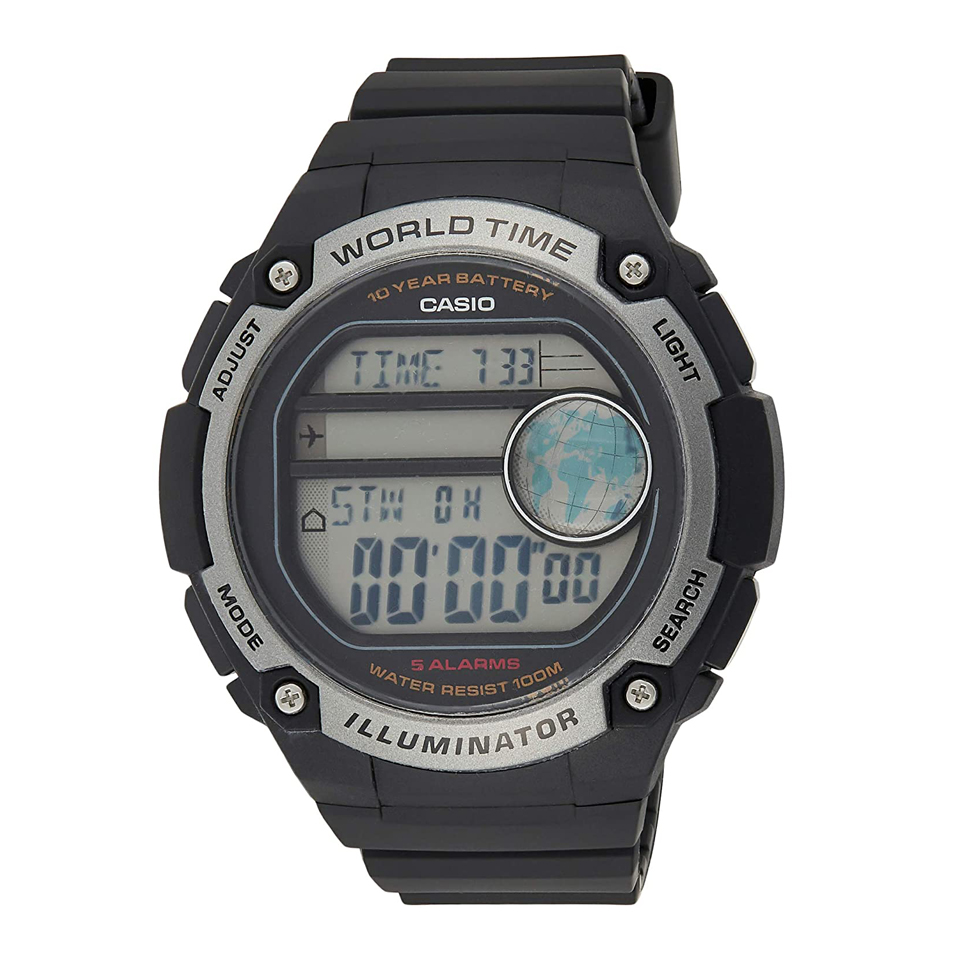 Buy Casio Youth Digital Black Dial Watch - AE-3000W-1AVDF in Kuwait