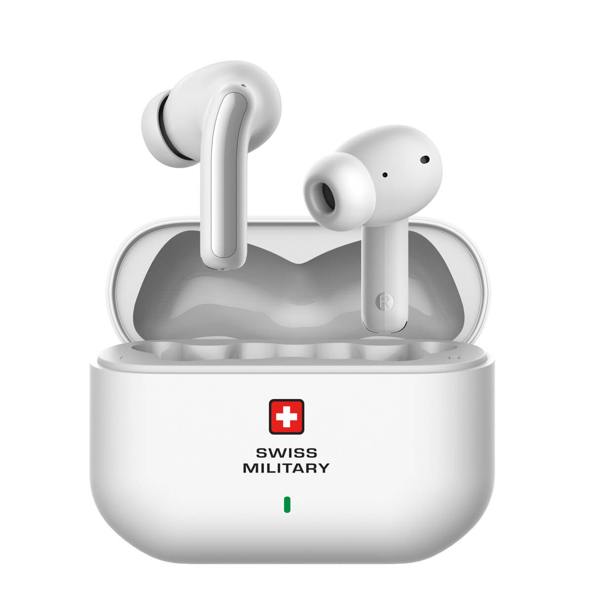 Buy Swiss Military Delta 3rd Gen True Wireless Earbuds - White in Kuwait
