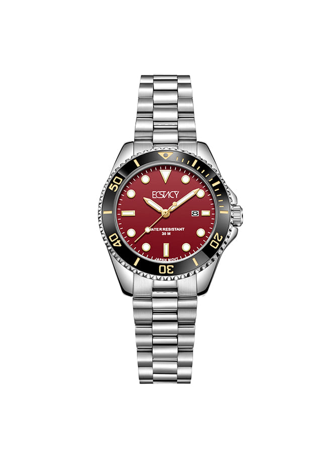 Buy Ecstacy Women's Watch, Analog Display and Stainless Steel Strap ...