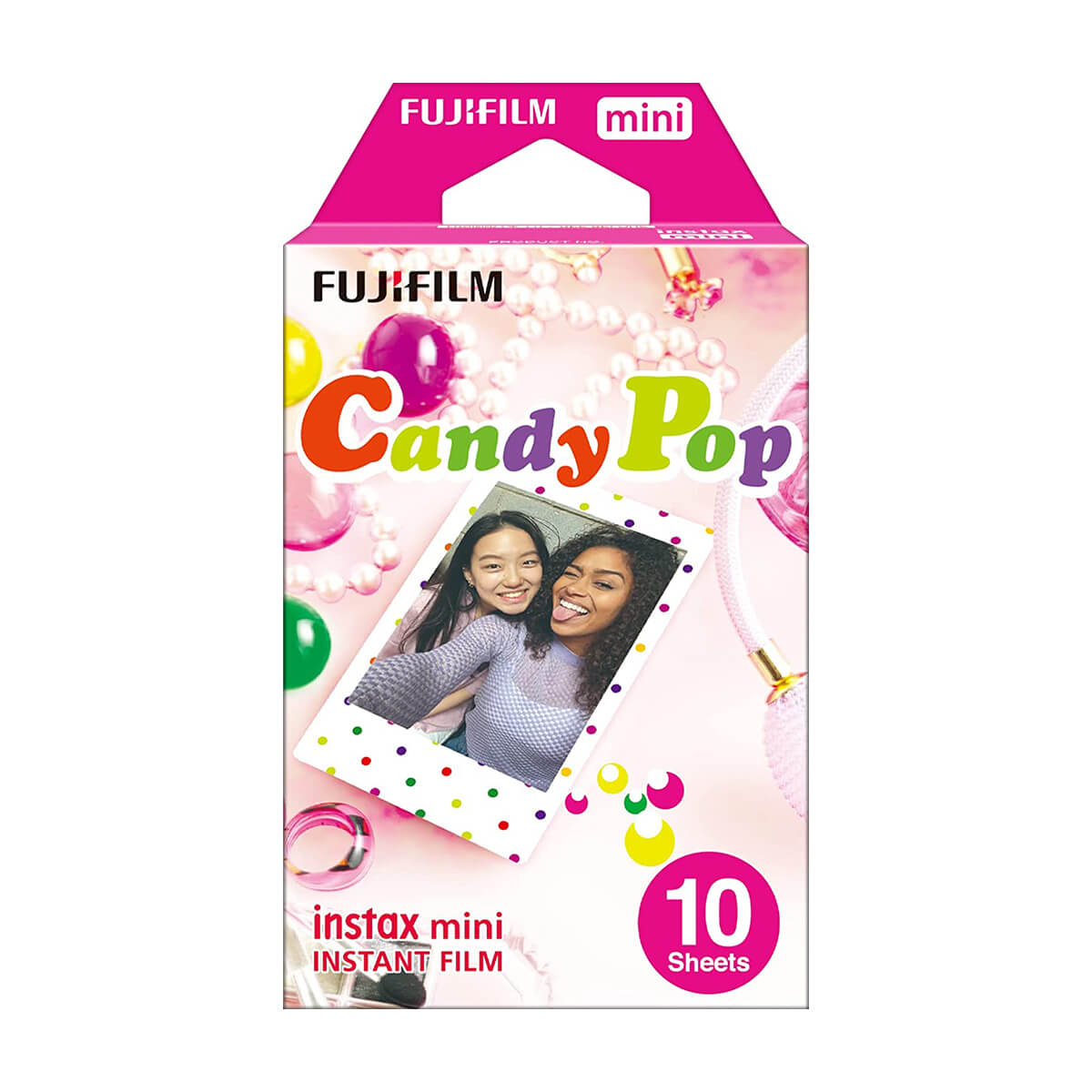 Buy Fujifilm Instax Mini Film 1 Pack (10 Sheet) - Candy Pop in Kuwait
