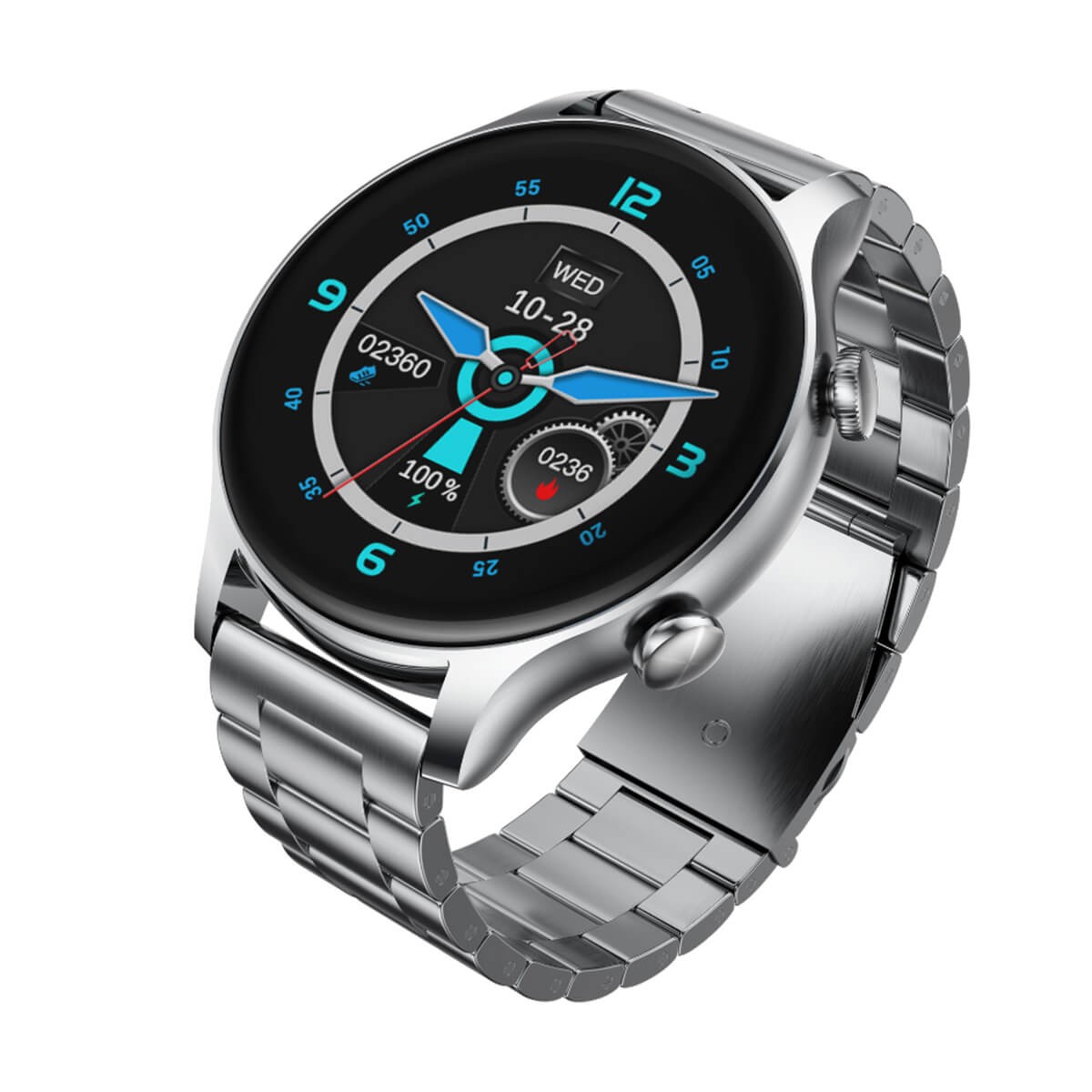 Buy GTab GT6 Deluxe Smartwatch - Silver in Kuwait
