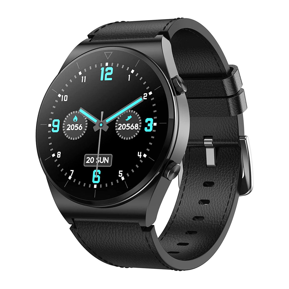 Buy GTab GT3 Smartwatch Black Dial - Black Strap in Kuwait