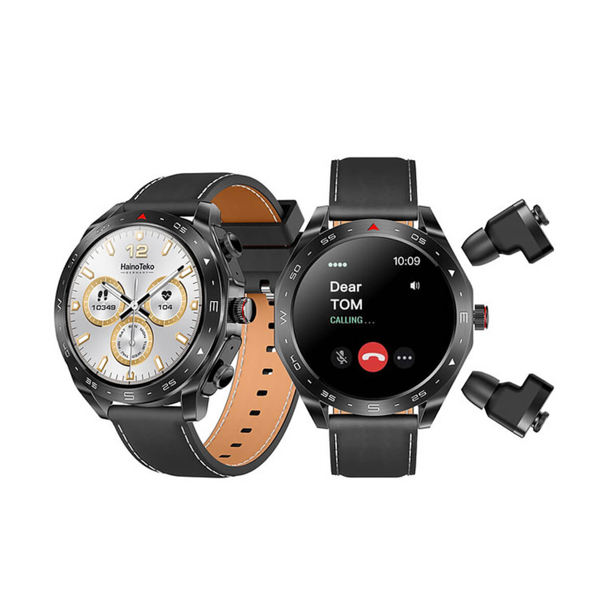 Buy Haino Teko ST 5 Smartwatch Buds with AMOLED Display in Kuwait