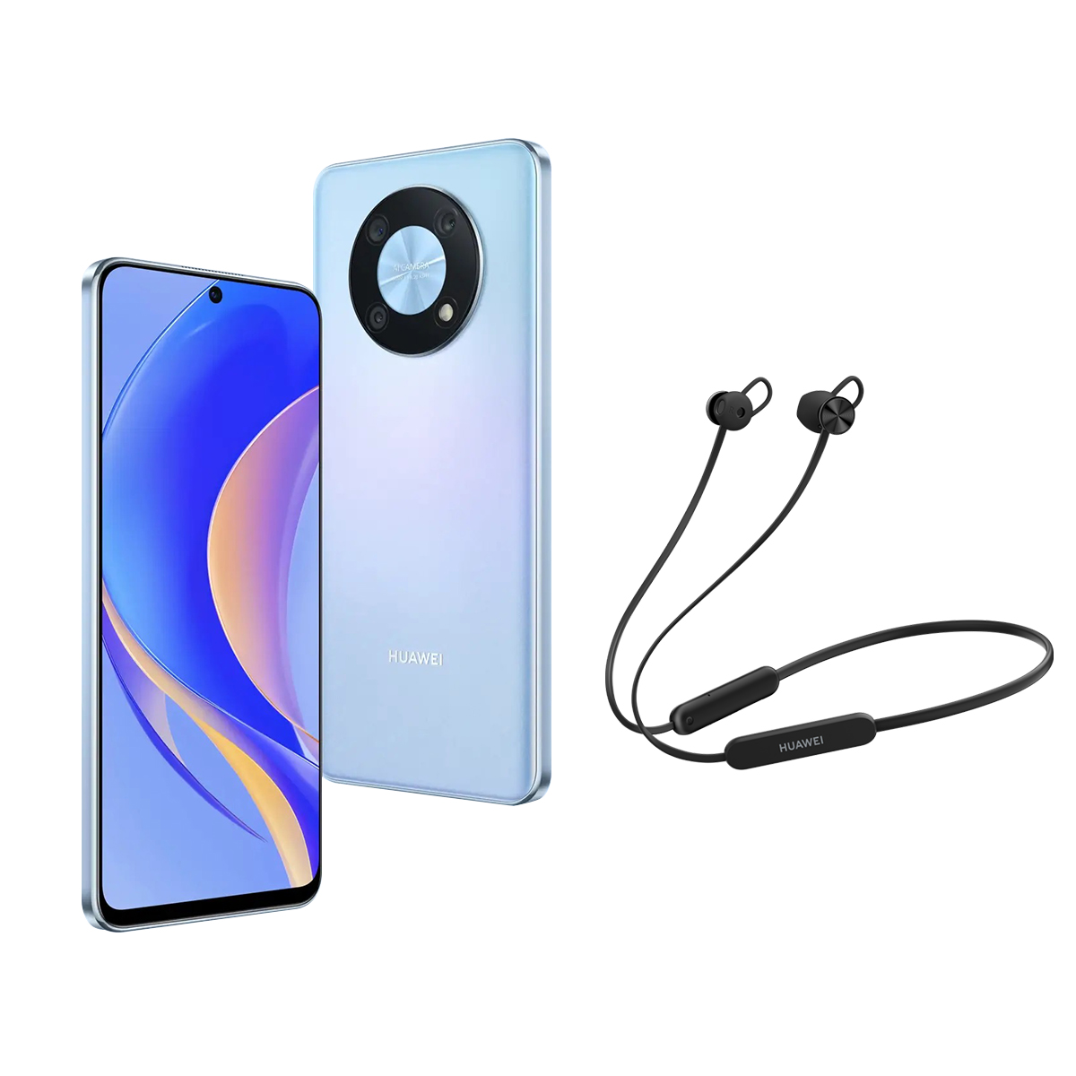 Buy Huawei Nova Y90 (6GB RAM + 128GB Memory) - Crystal Blue in Kuwait