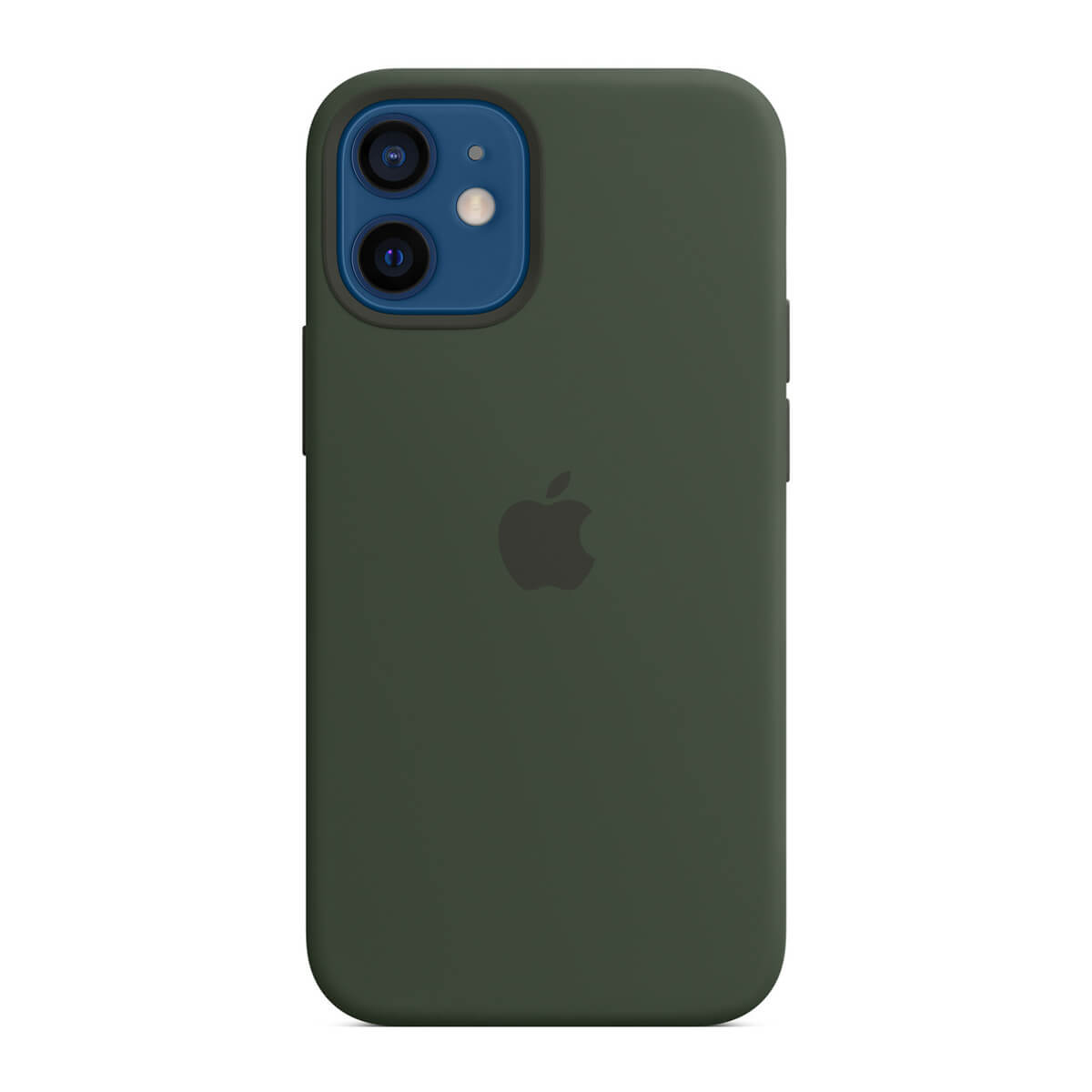 Buy Apple iPhone 12 Mini Silicone Case with MagSafe - Cyprus Green in ...