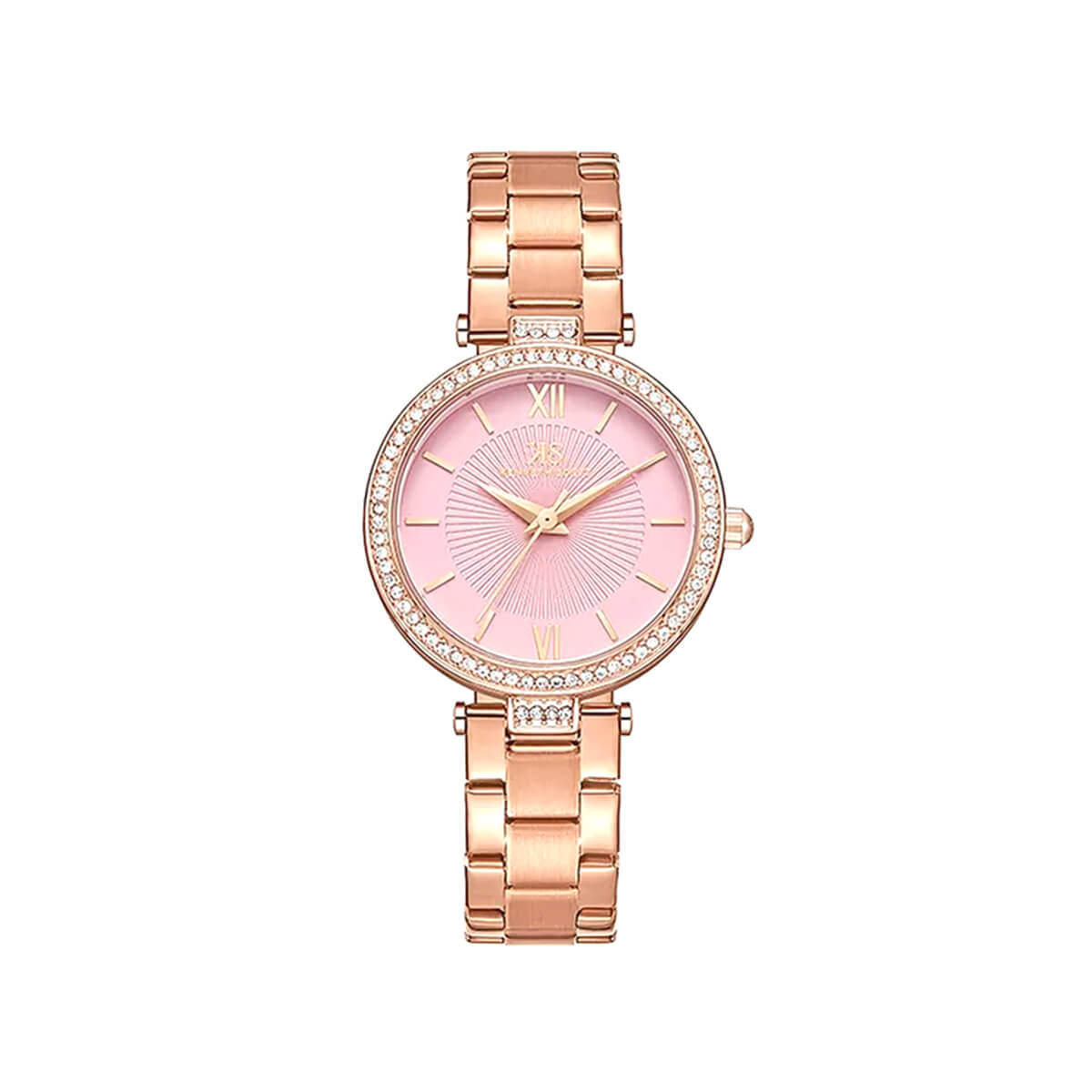 Buy Kenneth Scott Ladies Analog Watch Rose Gold Case Rose Gold chain ...