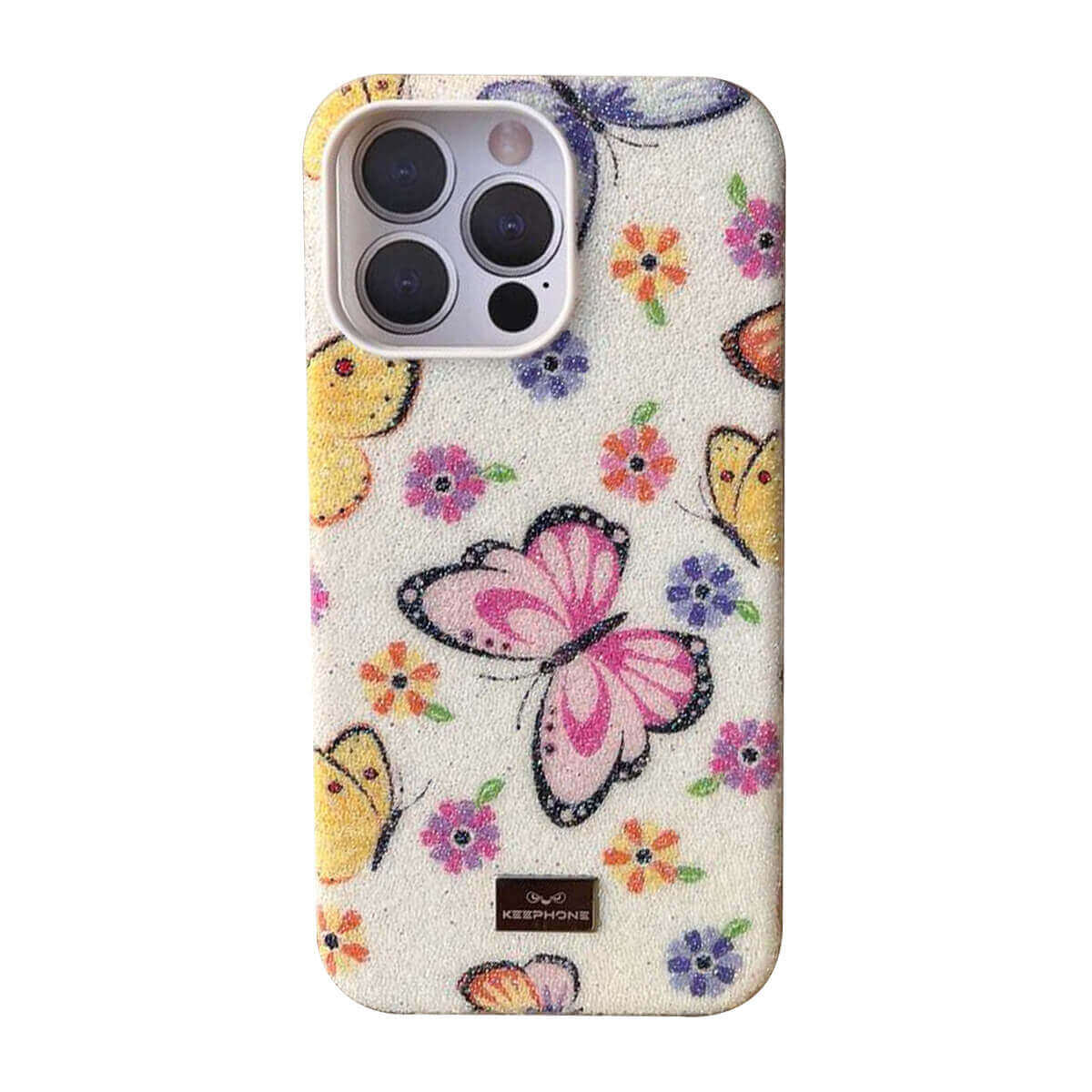 Buy Keephone Sand Butterfly Series Case for iPhone 14 Pro in Kuwait