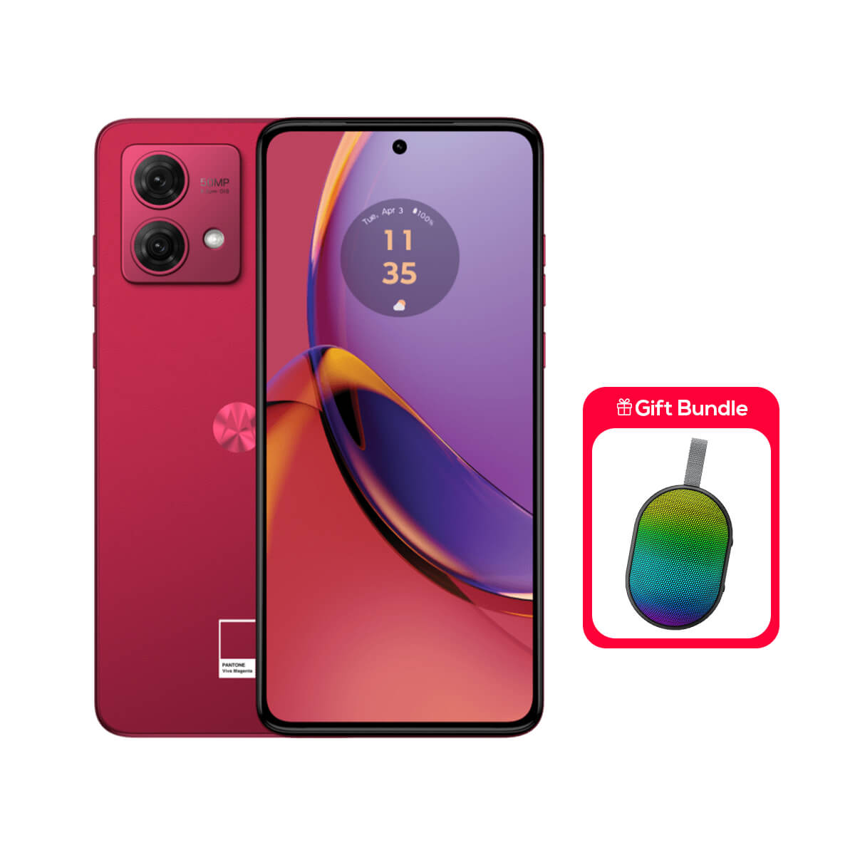 Buy Motorola Moto G84 5G (12GB RAM + 256GB Memory) - Viva Magenta Red ...
