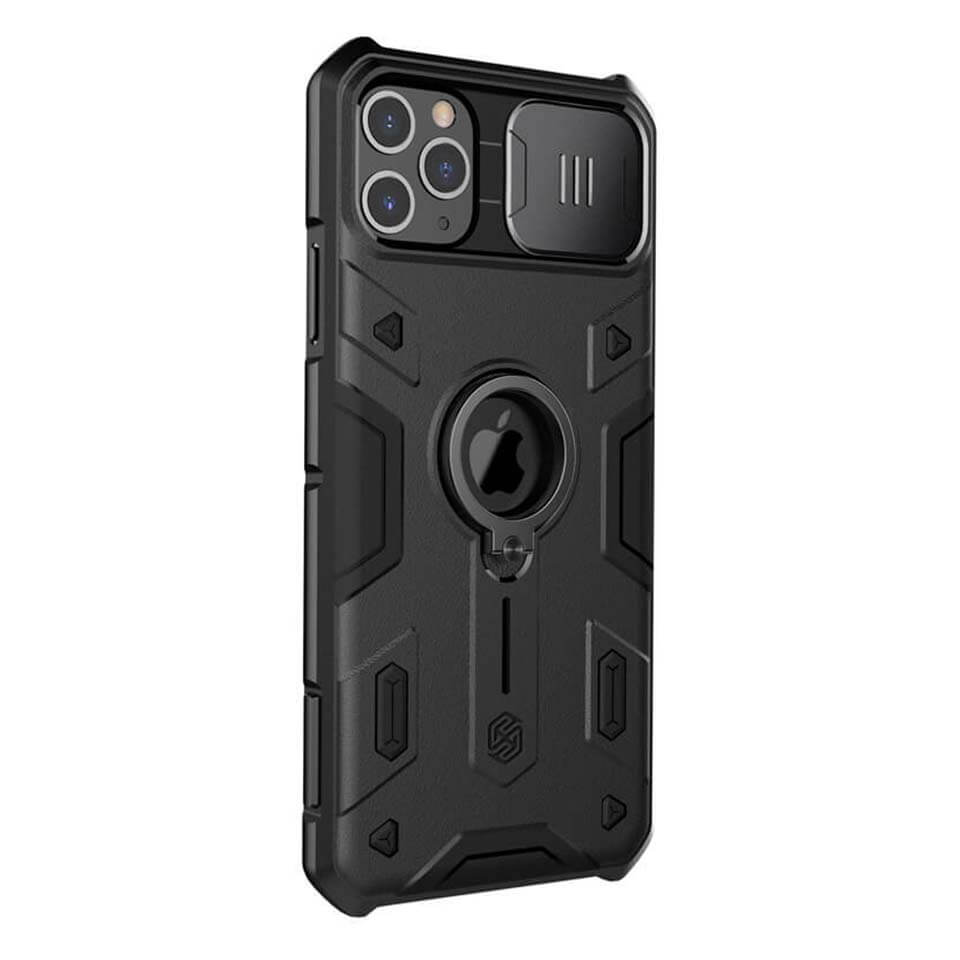 Buy Apple iPhone 12 Pro Max CamShield Armor Case Black (Nillkin) in Kuwait