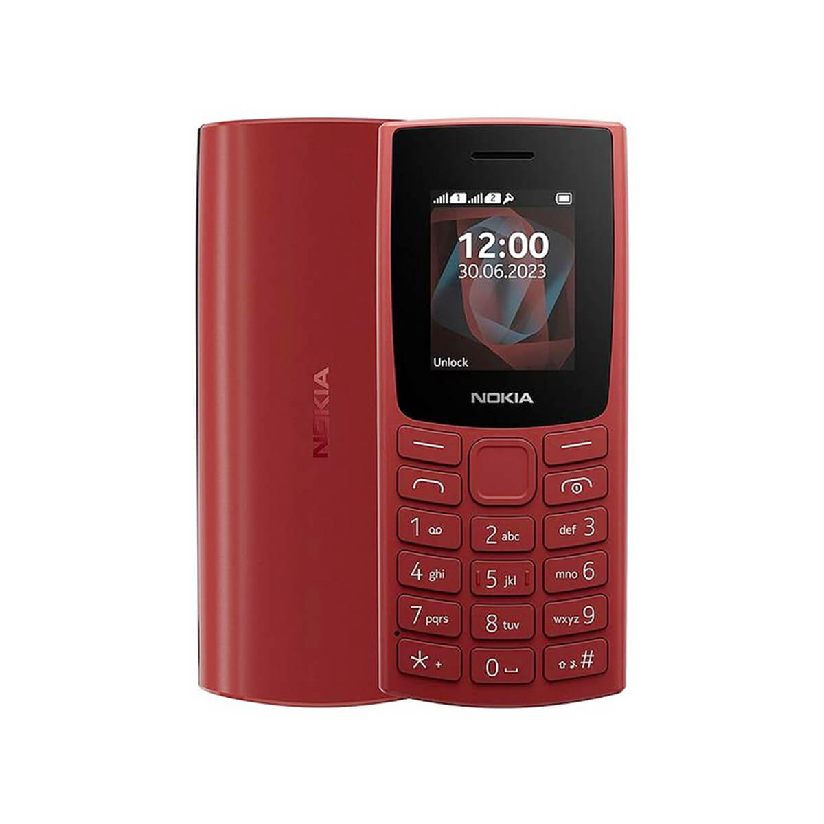 Buy Nokia 105 Dual SIM 4G - Red in Kuwait