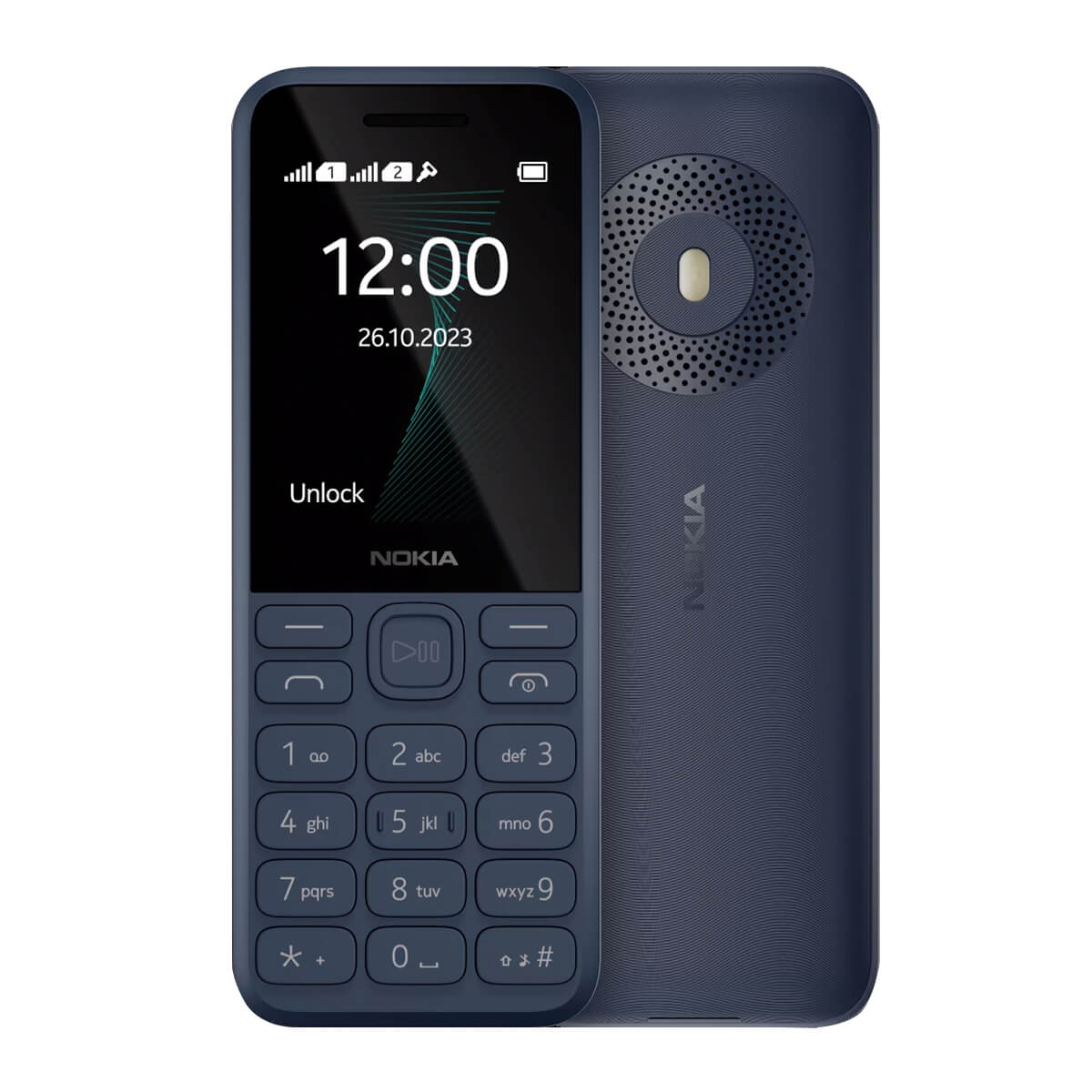 Buy Nokia 130 2023 Dual SIM - Dark Blue in Kuwait