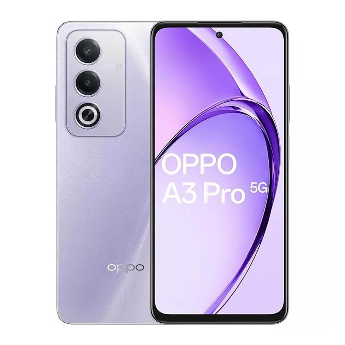 Buy Oppo A3 Pro 5G (8GB RAM + 256GB Memory) - Moonlight Purple in Kuwait