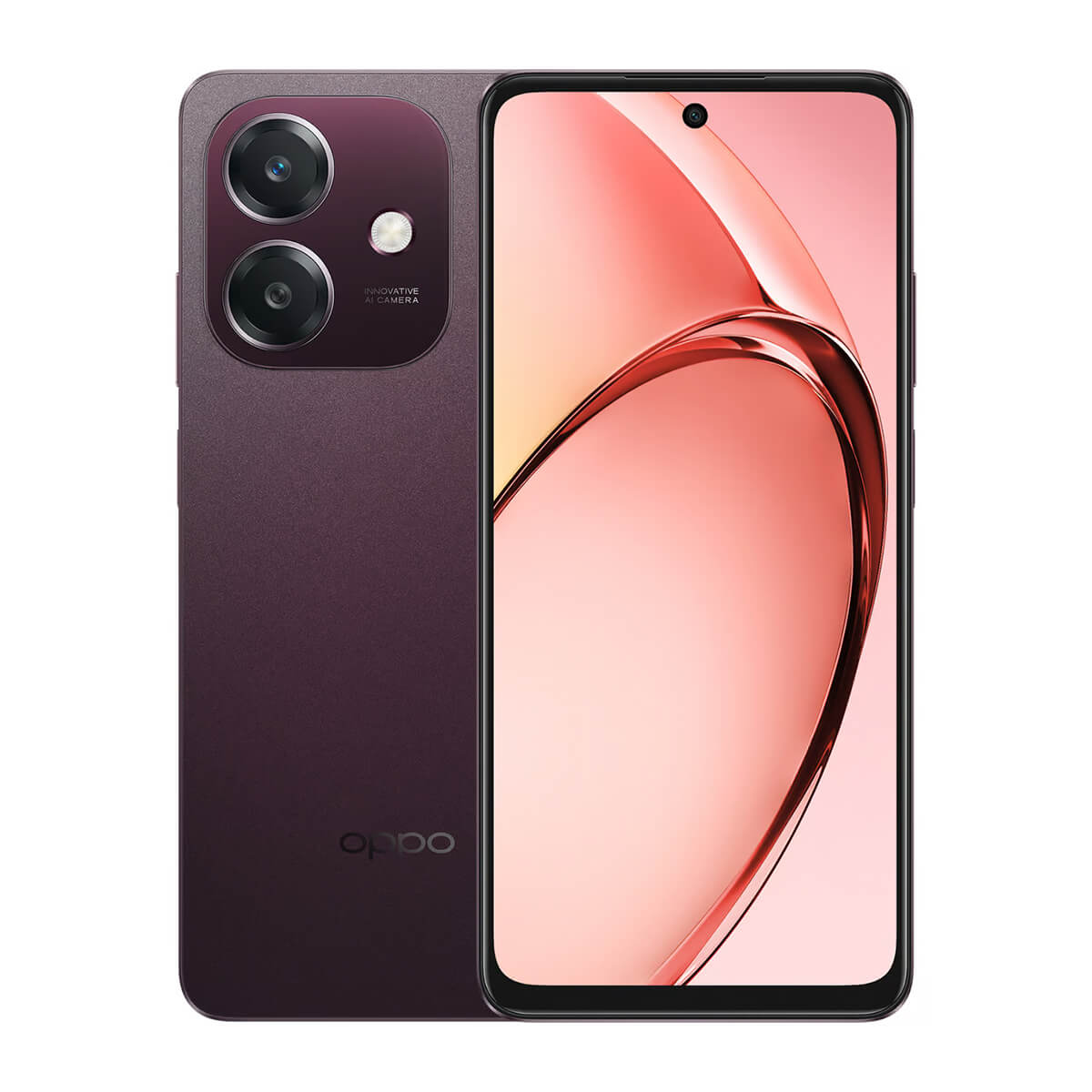 Buy Oppo A60 5G (6GB RAM + 128GB Memory) - Nebula Red in Kuwait