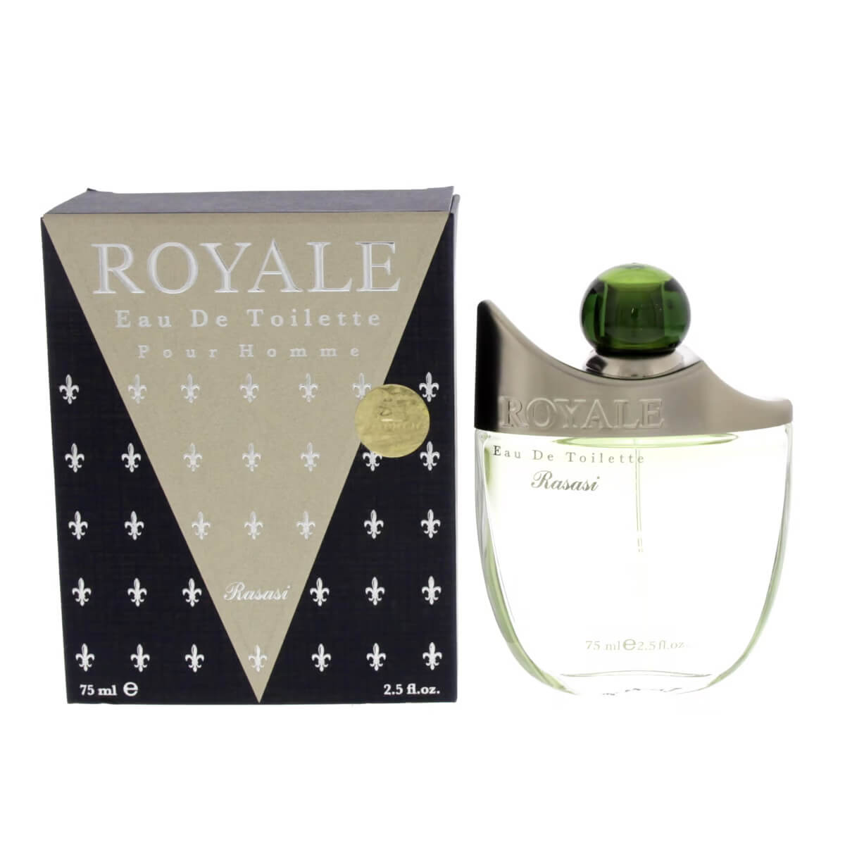 Buy Rasasi Royale EDT Perfume for Men, 75ml in Kuwait