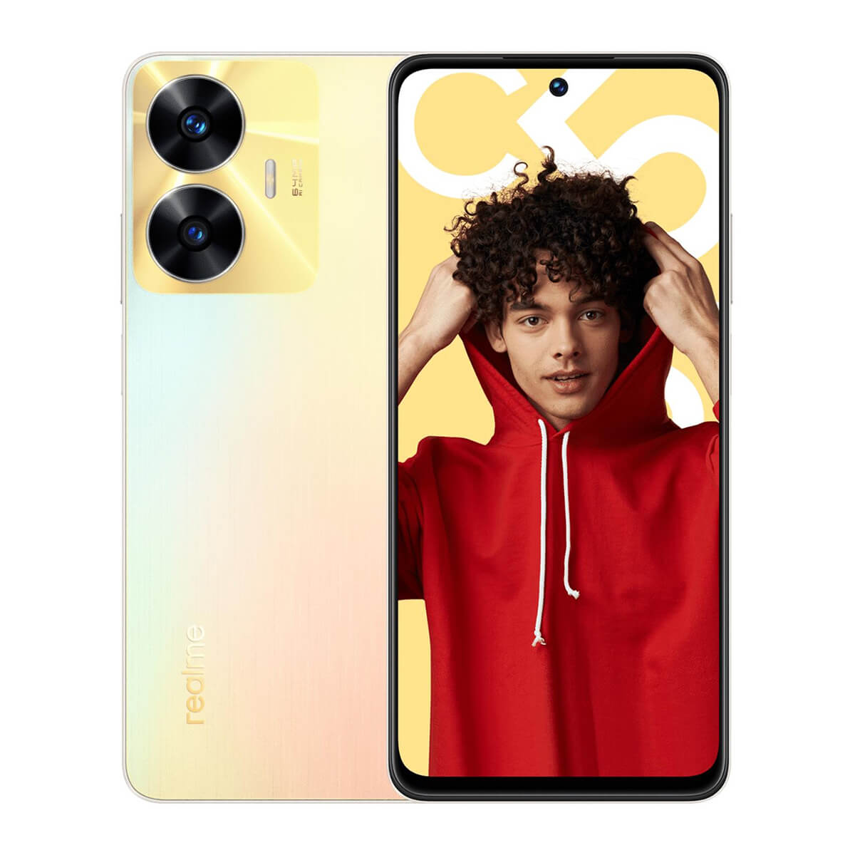 Buy Realme C55 (8GB RAM + 256GB Memory) - Sunshower in Kuwait