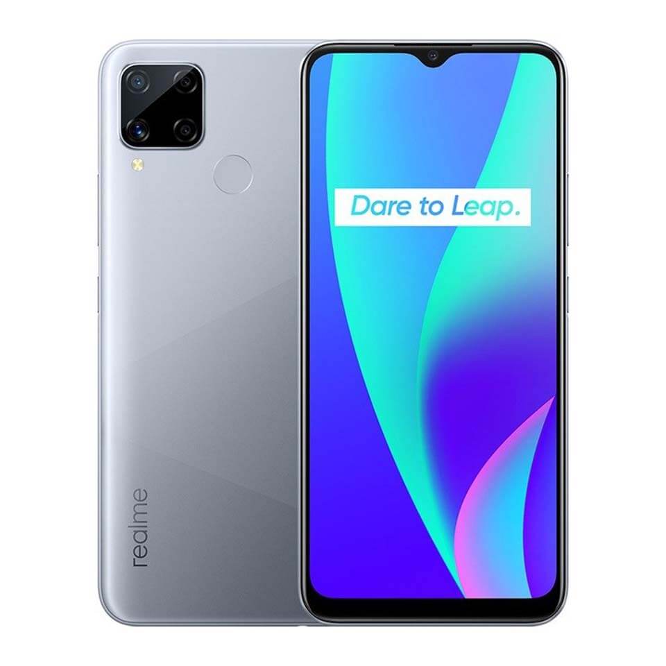 Buy Realme C15 (4GB RAM 64GB Storage) - Power Sliver in Kuwait