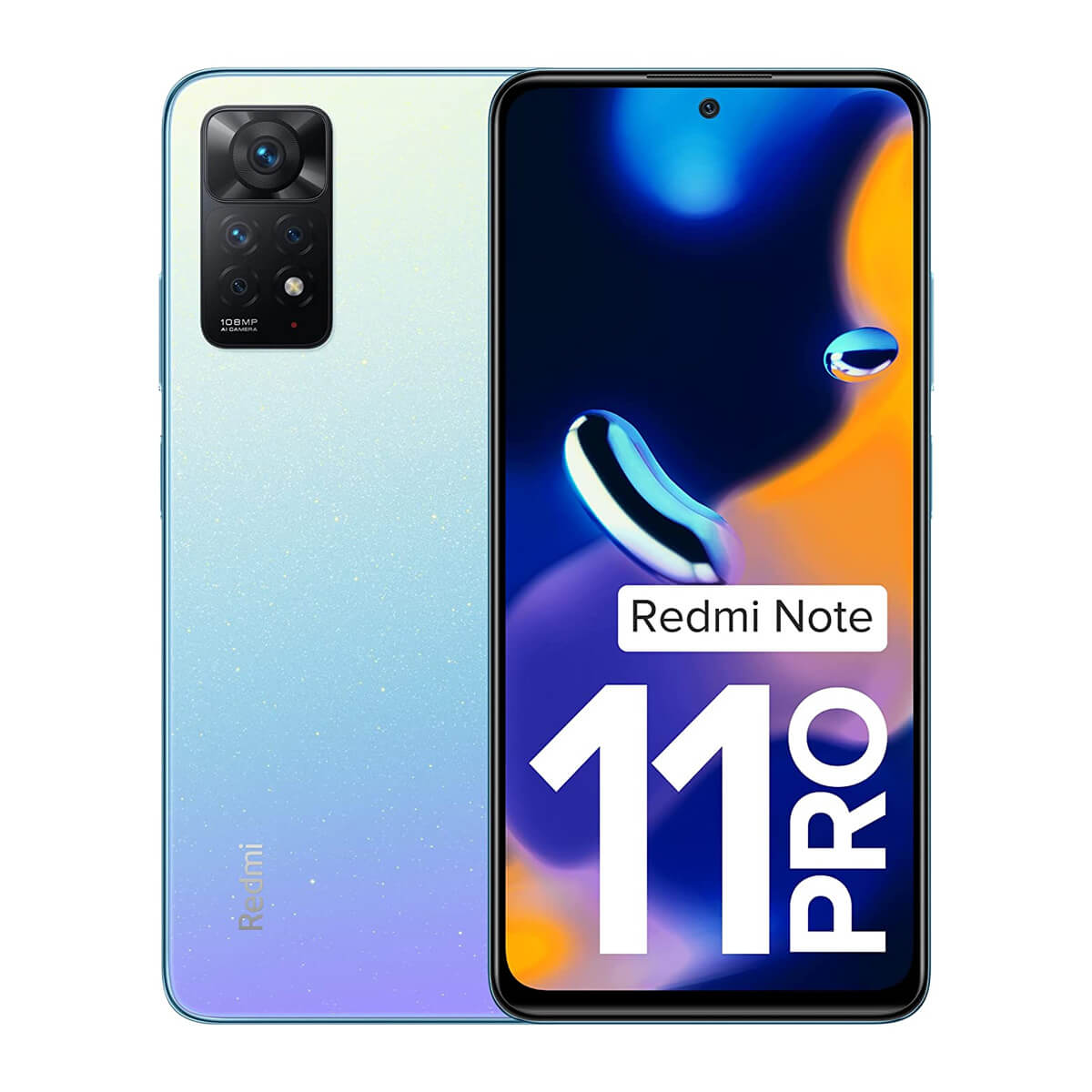 Buy Redmi Note 11 Pro Indian (6GB RAM + 128GB Memory) - Star Blue in Kuwait