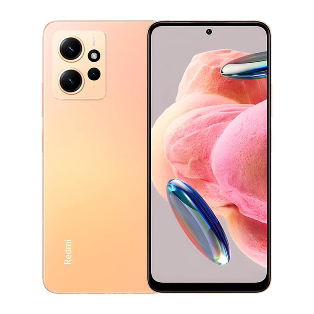 Buy Redmi Note 12 (8GB RAM + 128GB Memory) - Sunrise Gold in Kuwait