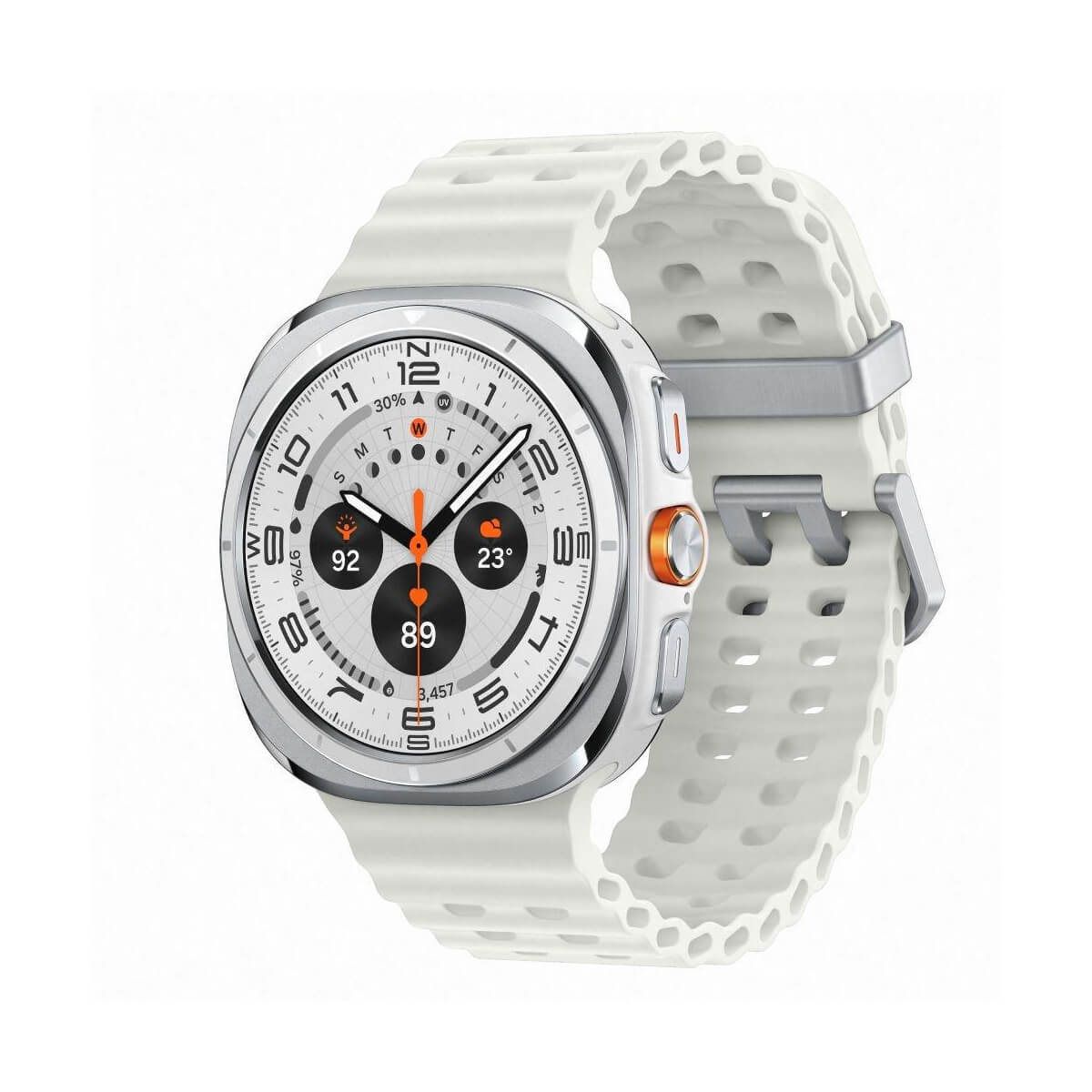 Buy Samsung Galaxy Watch Ultra 47mm LTE 2025 - Titanium White in Kuwait
