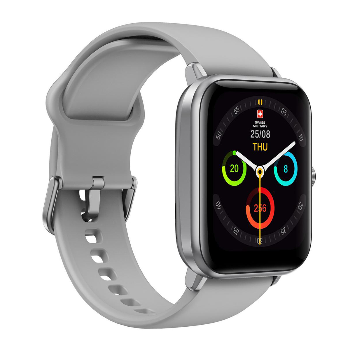 Buy Swiss Military Alps Smartwatch Built-in Alexa - Gray in Kuwait