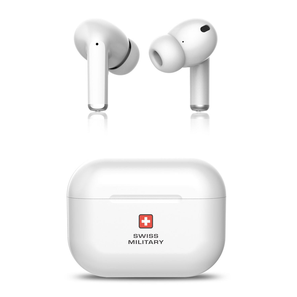 Buy Swiss Military Delta True Wireless Earbuds - White in Kuwait