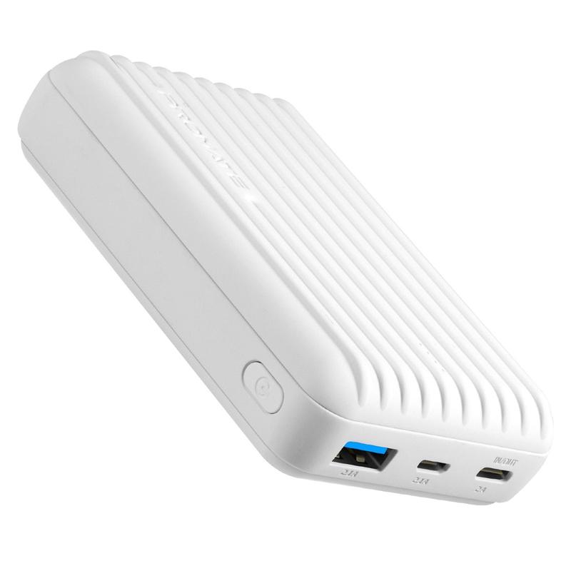 Buy Ultra-Compact Rugged Power Bank with USB-C Input & Output white in ...