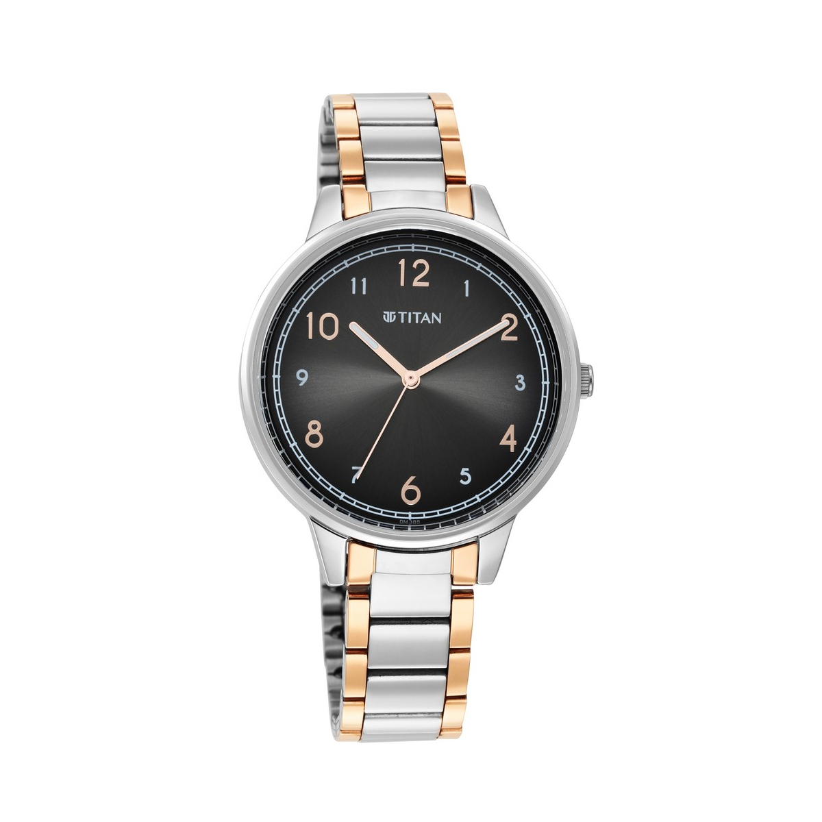 Buy Titan Trendsetters Anthracite Dial Women Watch With Stainless Steel ...