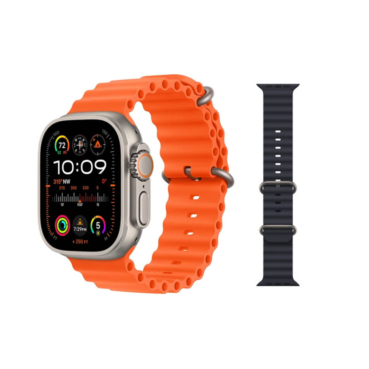 Buy TK19 Ultra 2 Smartwatch with 2 Bands in Kuwait