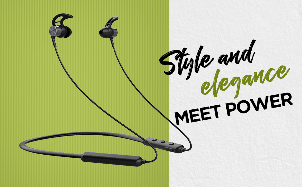 Pebble Spirit Loop - Wireless Neckband Earphone (Blue)