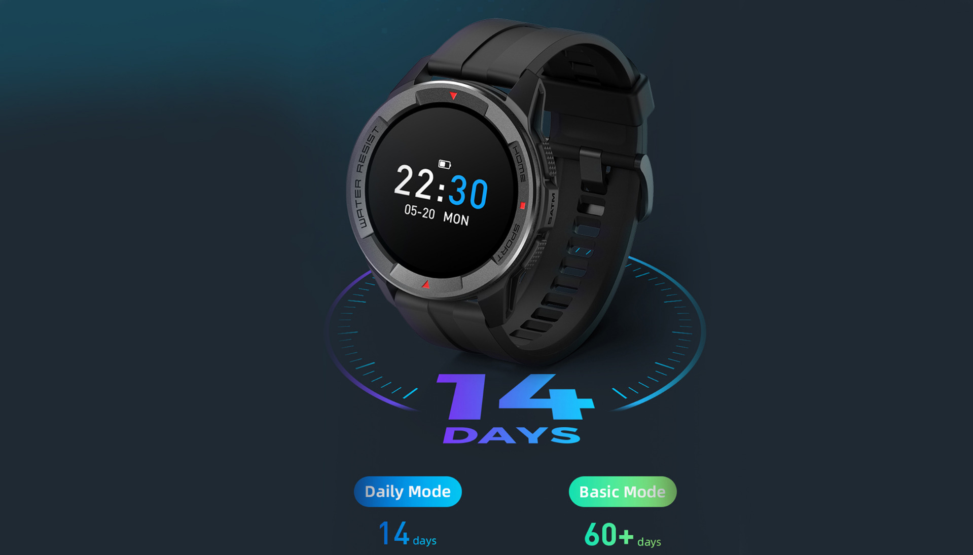 Buy Mibro Watch X1 Smartwatch - Black in Kuwait