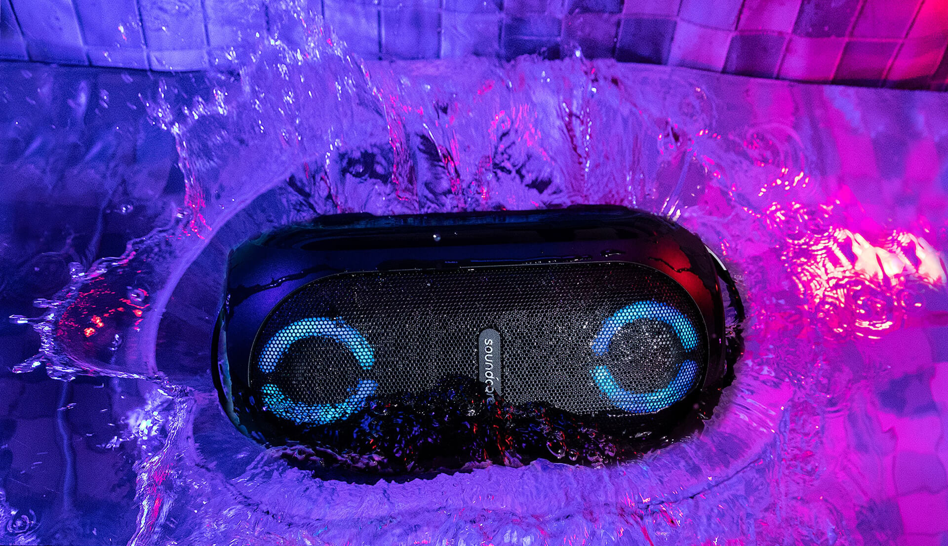 Buy Anker Soundcore Rave Partycast 80W Speaker A3390H12 - Black in Kuwait