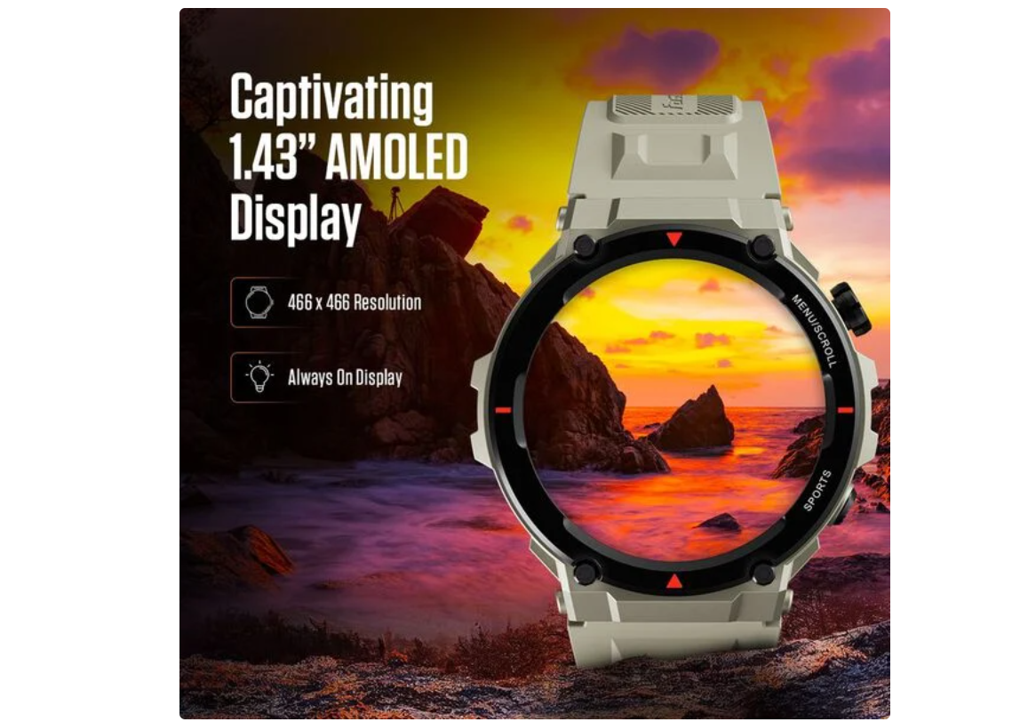 Buy Fastrack Xtreme Pro Smartwatch Blue In kuwait