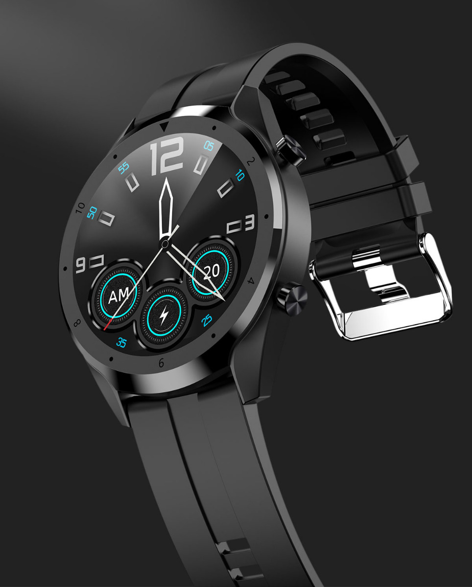 Buy GTab GT2 Smartwatch Black Dial - Black Strap in Kuwait