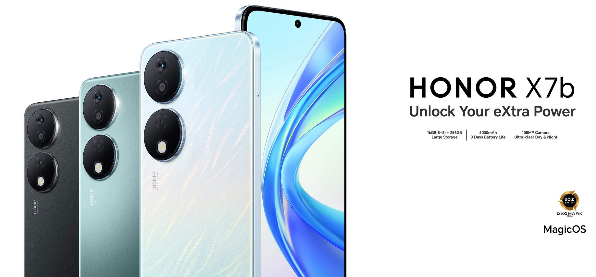 Buy Honor X7b (8GB RAM + 256GB Memory) - Emerald Green in Kuwait