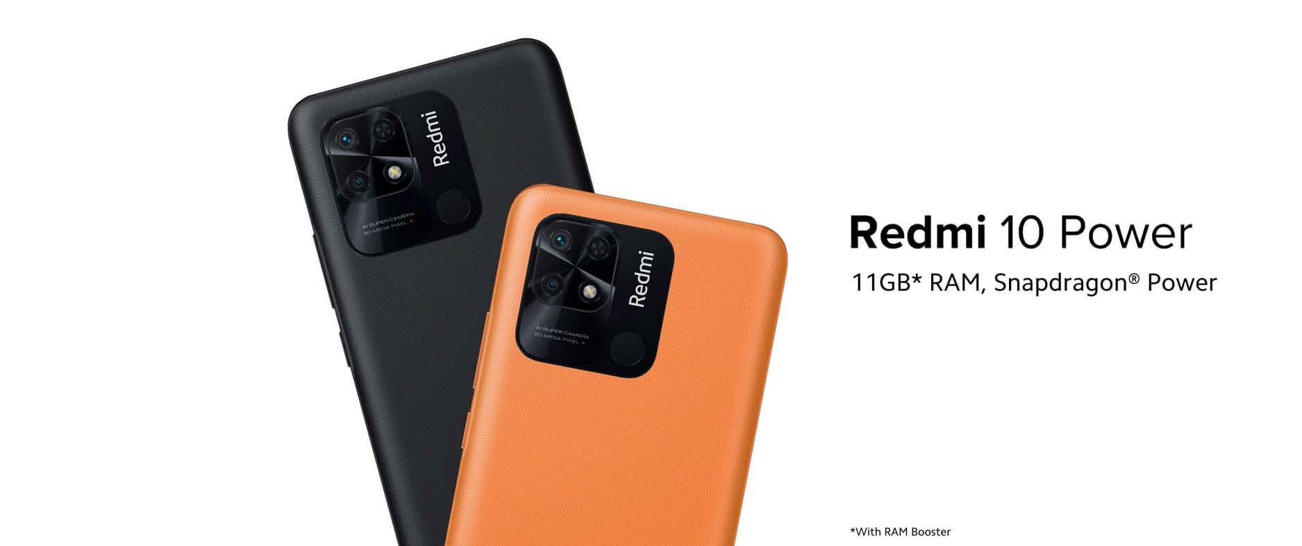 Buy Redmi 10 Power (8GB RAM + 128GB Memory) - Power Black in Kuwait