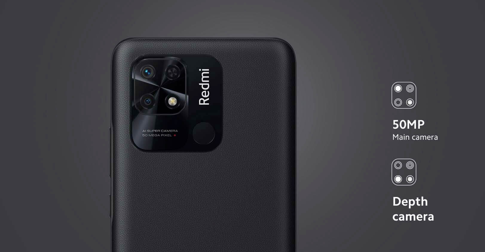 Buy Redmi 10 Power (8GB RAM + 128GB Memory) - Power Black in Kuwait