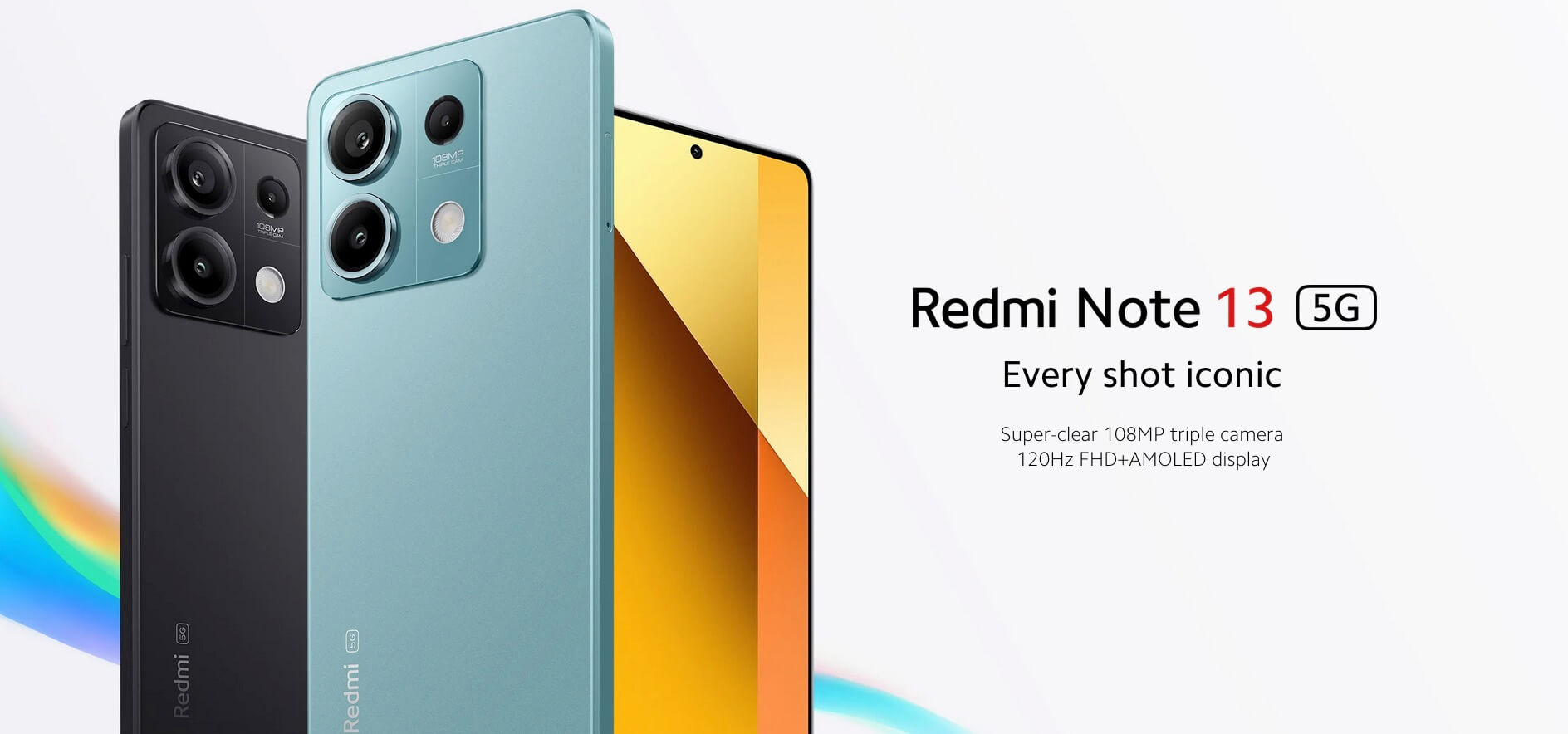 Buy Redmi Note 13 5G (8GB RAM + 256GB Memory) - Ocean Teal in Kuwait