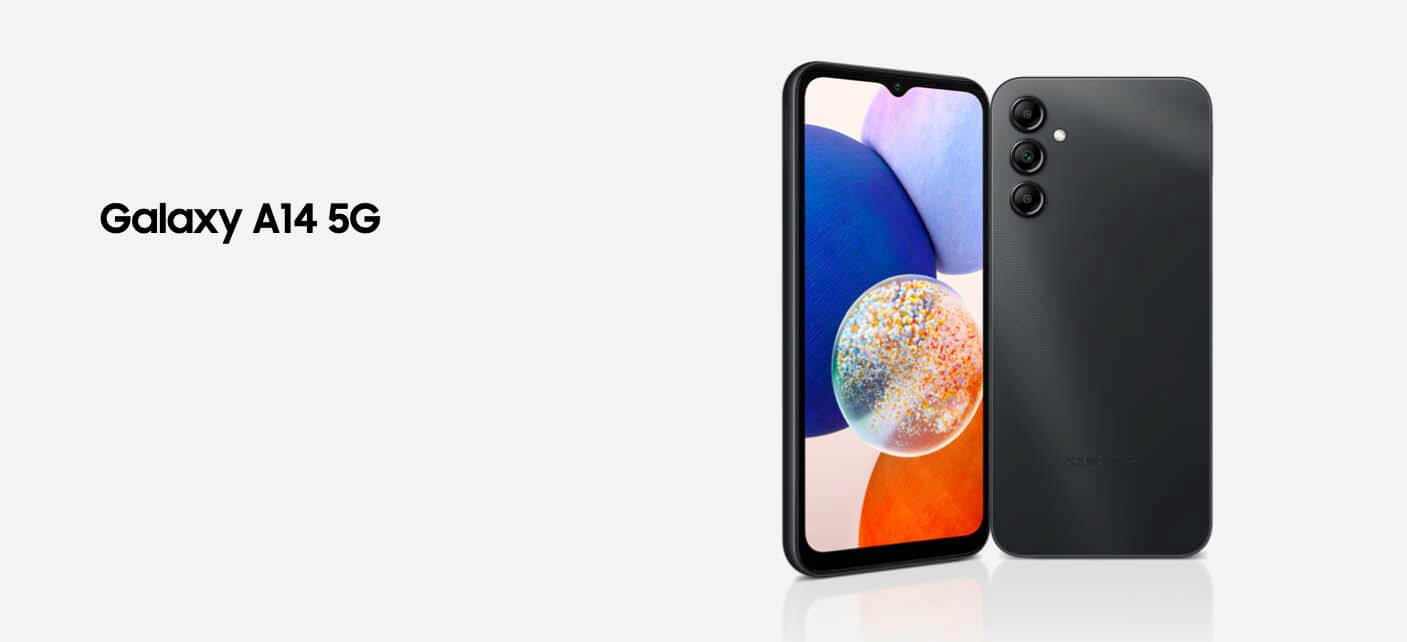 Buy Samsung Galaxy A14 5G (4GB RAM + 64GB Memory) - Black in Kuwait