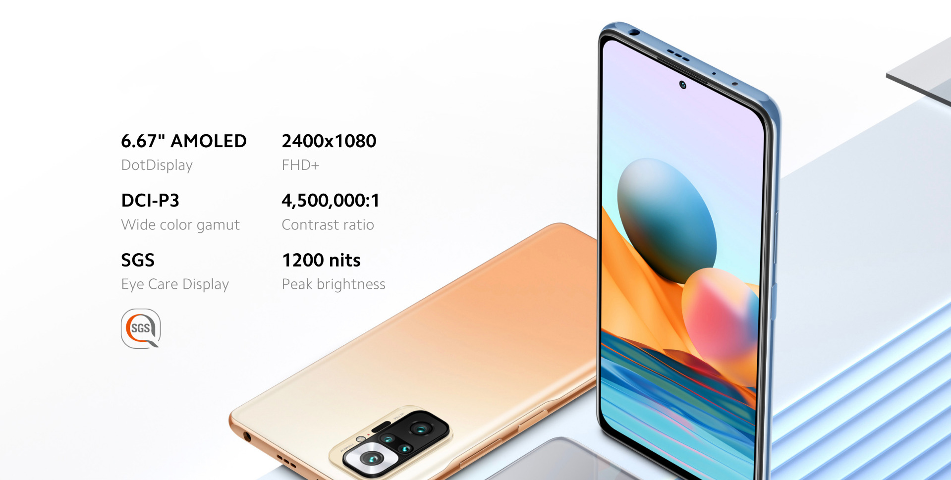 Buy Redmi Note 10 Pro (6GB RAM + 128GB Memory) Global - Glacier Blue in ...