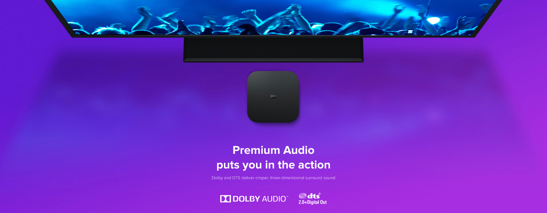 Buy Xiaomi Mi Box S Android Version 9.0 with 4K HDR Wi-Fi - Black in Kuwait