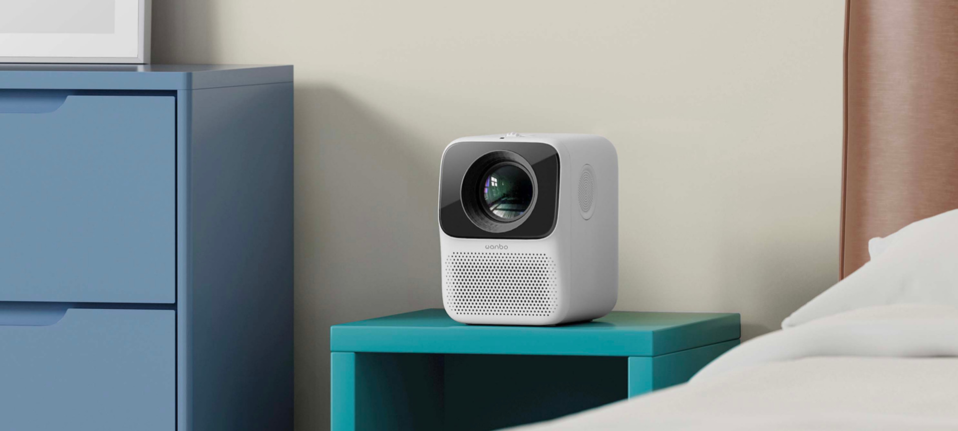 Buy Wanbo T2 Max Projector - White in Kuwait