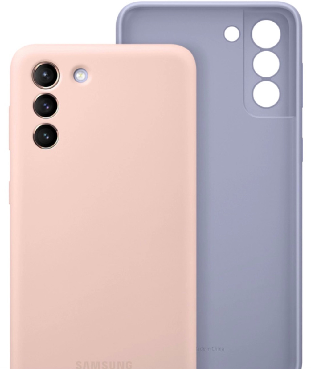 Buy Samsung Galaxy S21+ 5G Silicone Cover - Gray in Kuwait