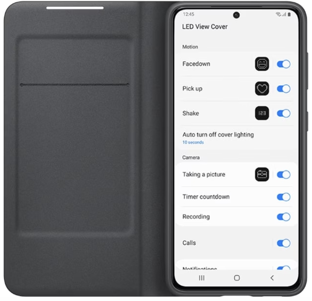 Buy Galaxy S21 5G Smart LED View Cover in Kuwait